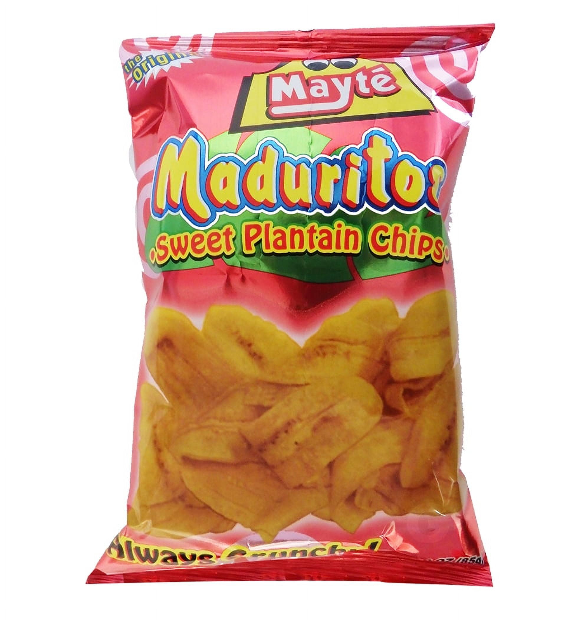 Mayte Sweet - Mayte Sweet Plantain Chips 3 oz - Walmart.com