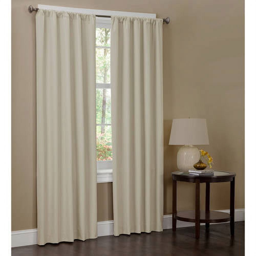 Maytex Microfiber Curtain Panel, Set of 2, 40x84 - Walmart.com