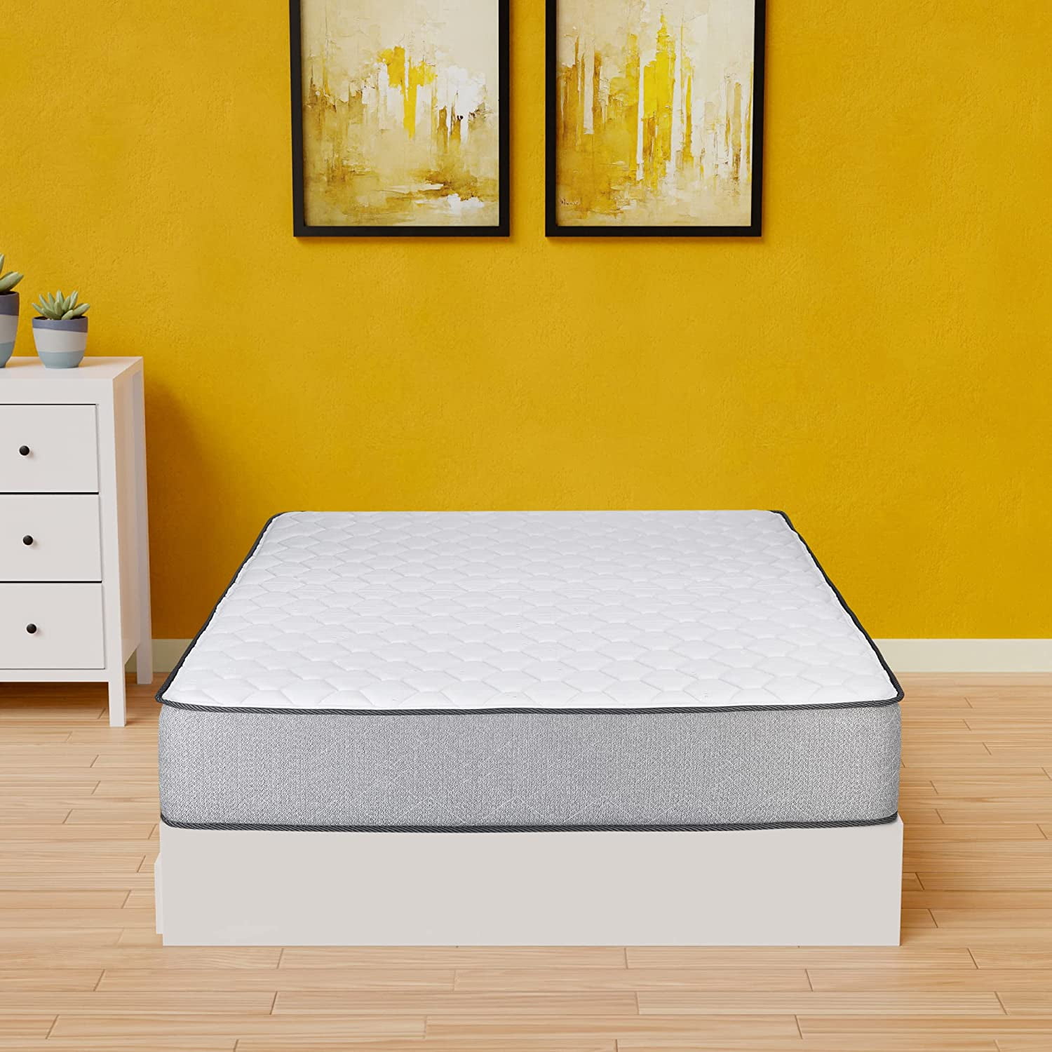 Mayton, 7-Inch Medium Firm High Density Foam Mattress, Comfortable ...