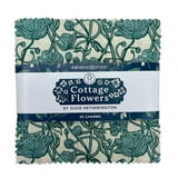 Maywood Studio - Cottage Flowers 5" Squares by Susie Hetherington 42 ...