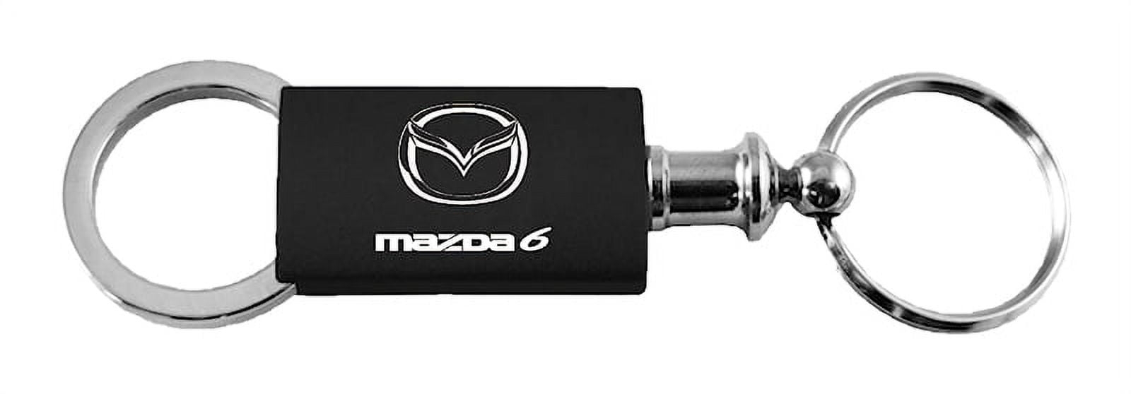 Mazda 6 Anodized Aluminum Valet Key Fob (Black) - Walmart.com