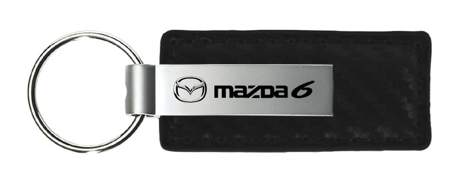 Mazda 6 Carbon Fiber Leather Key Chain (Black) - Walmart.com