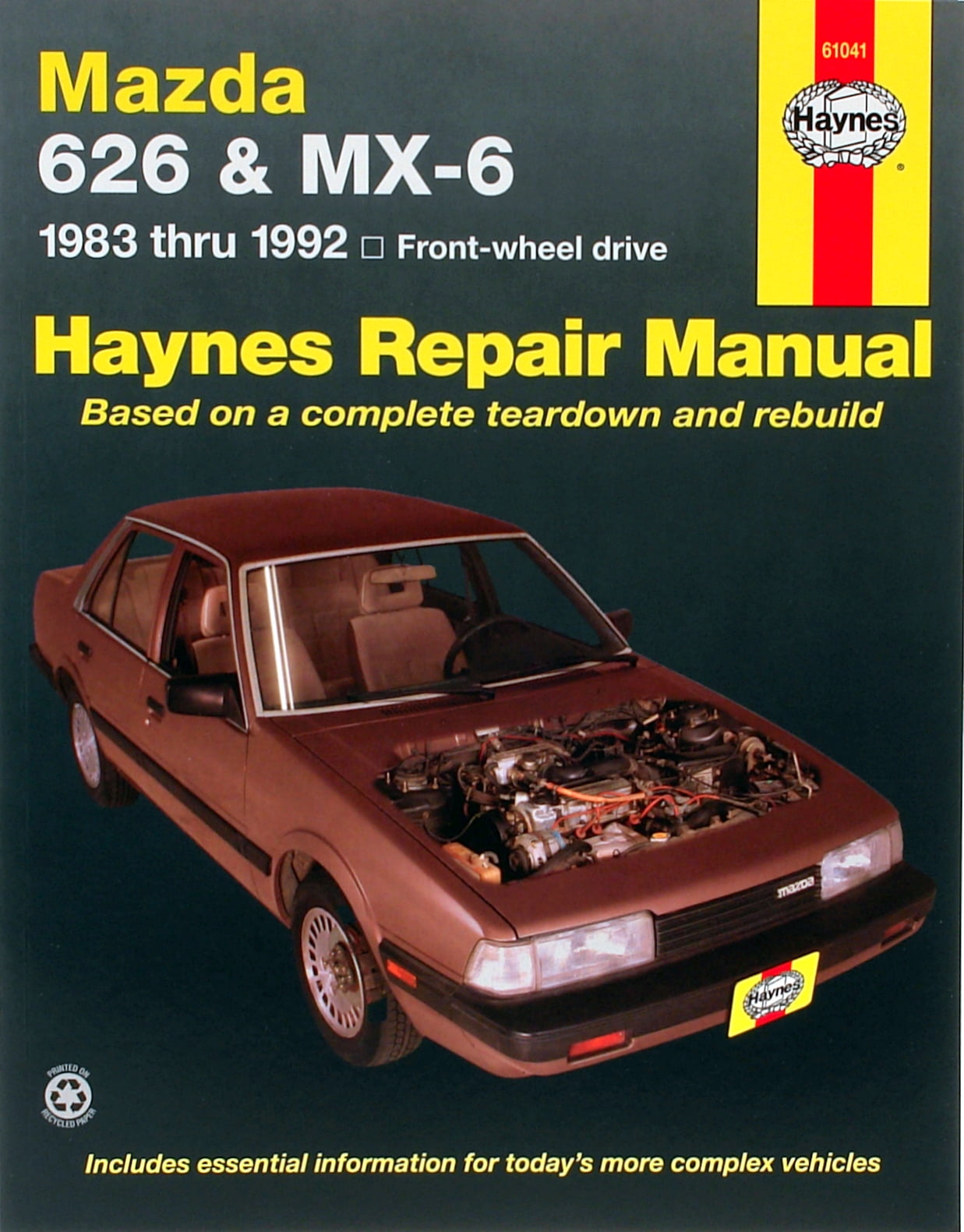 Mazda 626 & MX-6 FWD models (83-92) Haynes Repair Manual ^ - Walmart.com
