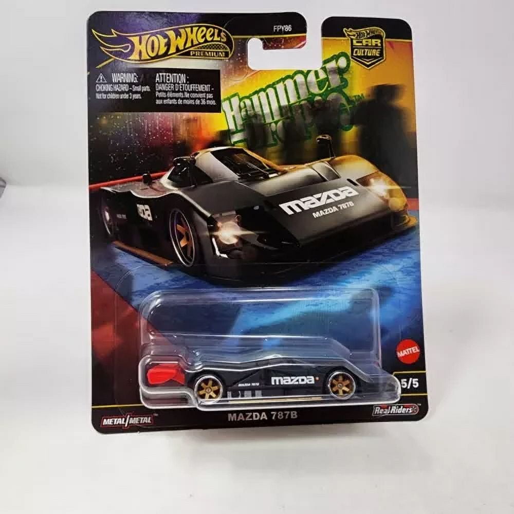 Mazda 787B * Black * 2024 Hot Wheels HAMMER DROPS Car Culture NB7 ...