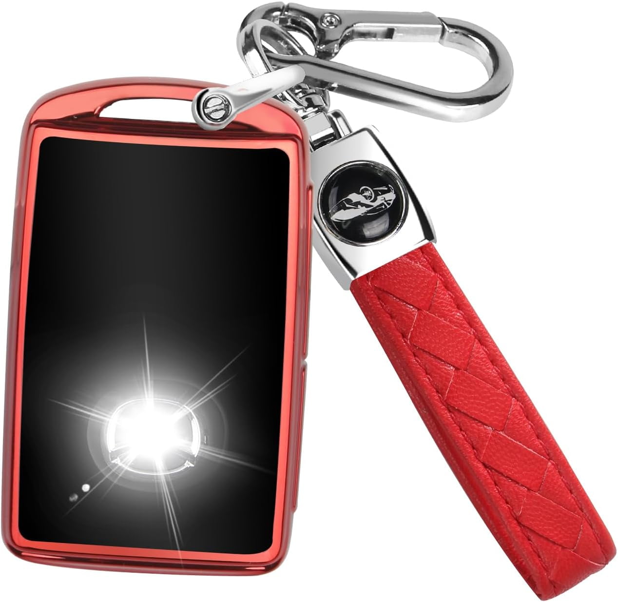 for Mazda Key Fob Cover Case with Keychain,Compatible with 2019-2023 Mazda 3, Mazda 6, Mazda 3 ...