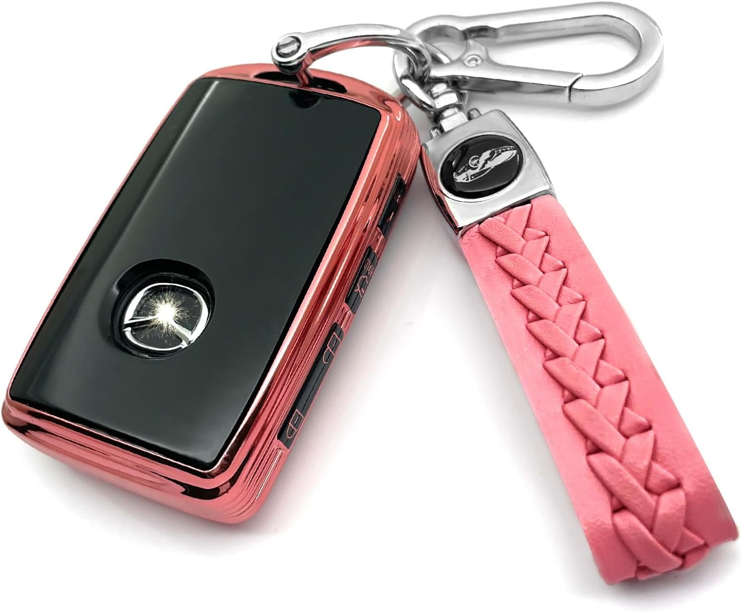 for Mazda Key Fob Cover. Suitable for 2020-2024 Mazda CX-30, CX-5, CX-9 ...