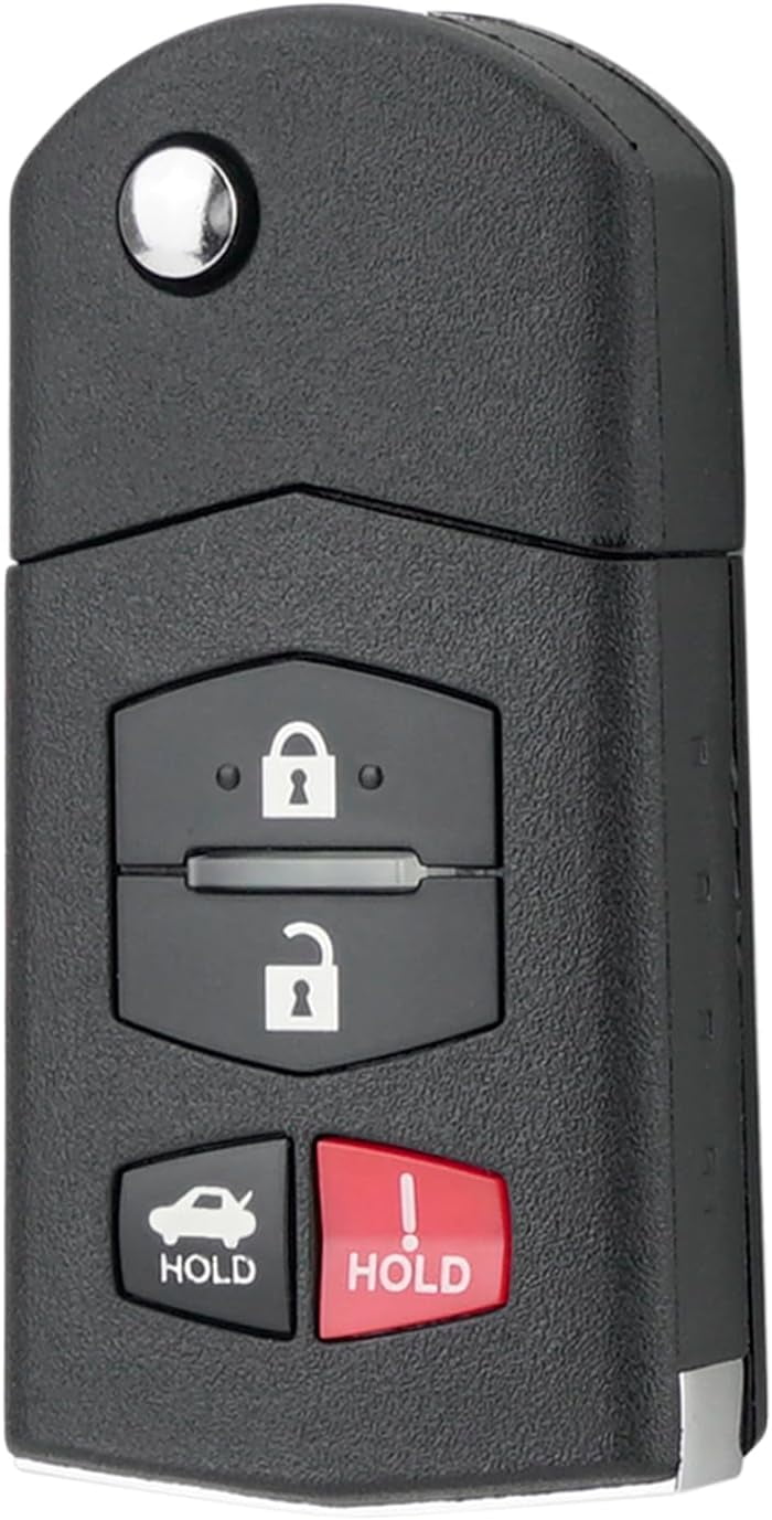 for Mazda Key Fob Replacement Remote Key Fit for 2010 2011 2012 2013 ...