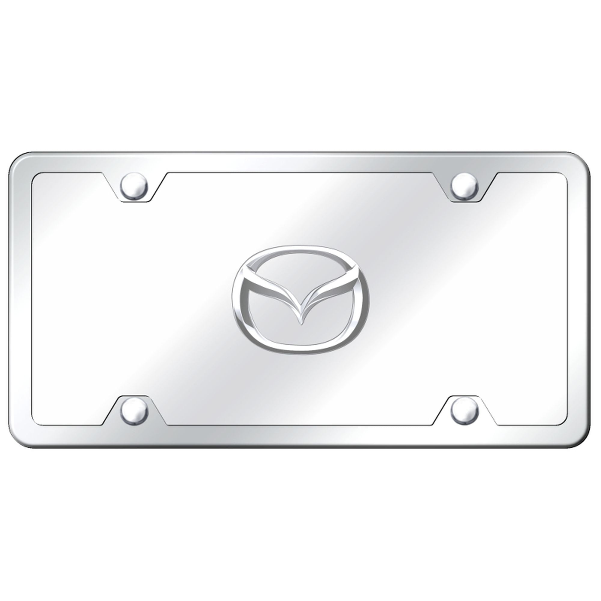 Mazda Logo License Plate Kit (Chrome) - Walmart.com