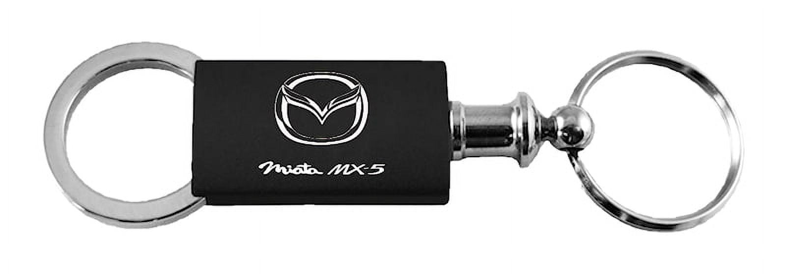 Mazda Miata MX-5 Anodized Aluminum Valet Key Fob (Black) - Walmart.com