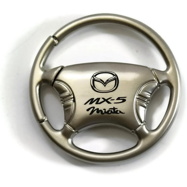Mazda Miata Steering Wheel Key Chain Metal - Walmart.com