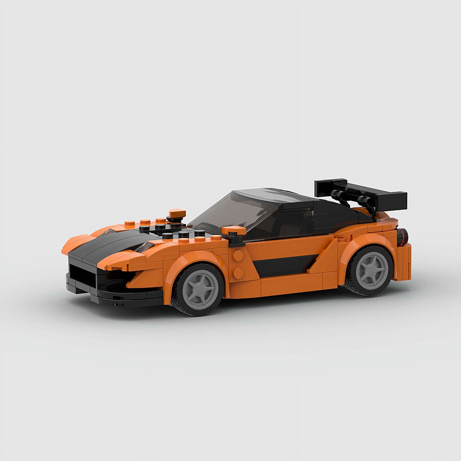 Mazda RX-7s MOC Car Speed Champions Super Race F1 Vehicle Building ...