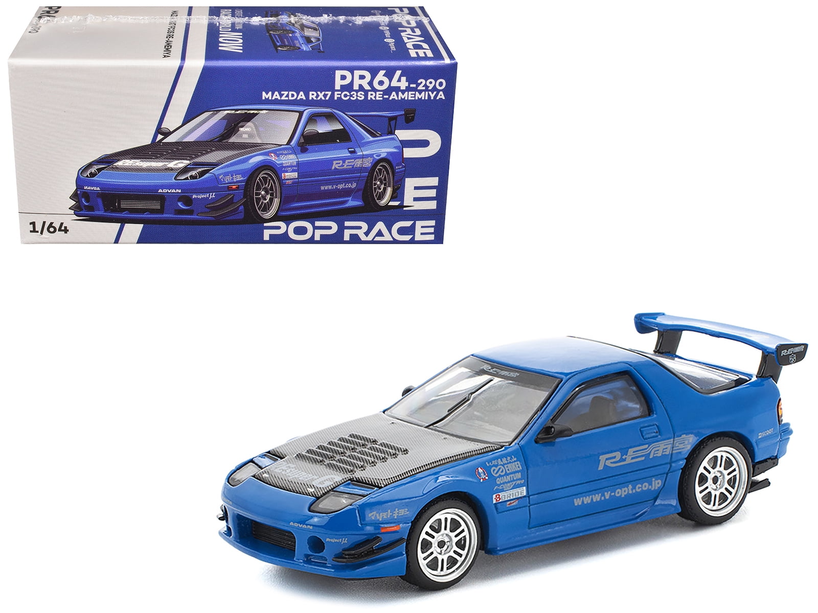 Mazda RX7 (FC3S) RE Amemiya RHD (Right Hand Drive) Blue Metallic with ...