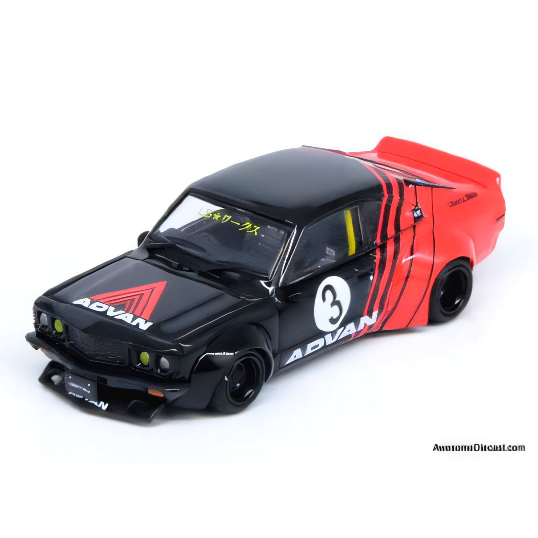 Mazda Rx3 Savanna Lbwk #3: Advan Livery 1:64 Diecast Model Car by Inno64 - Walmart.com