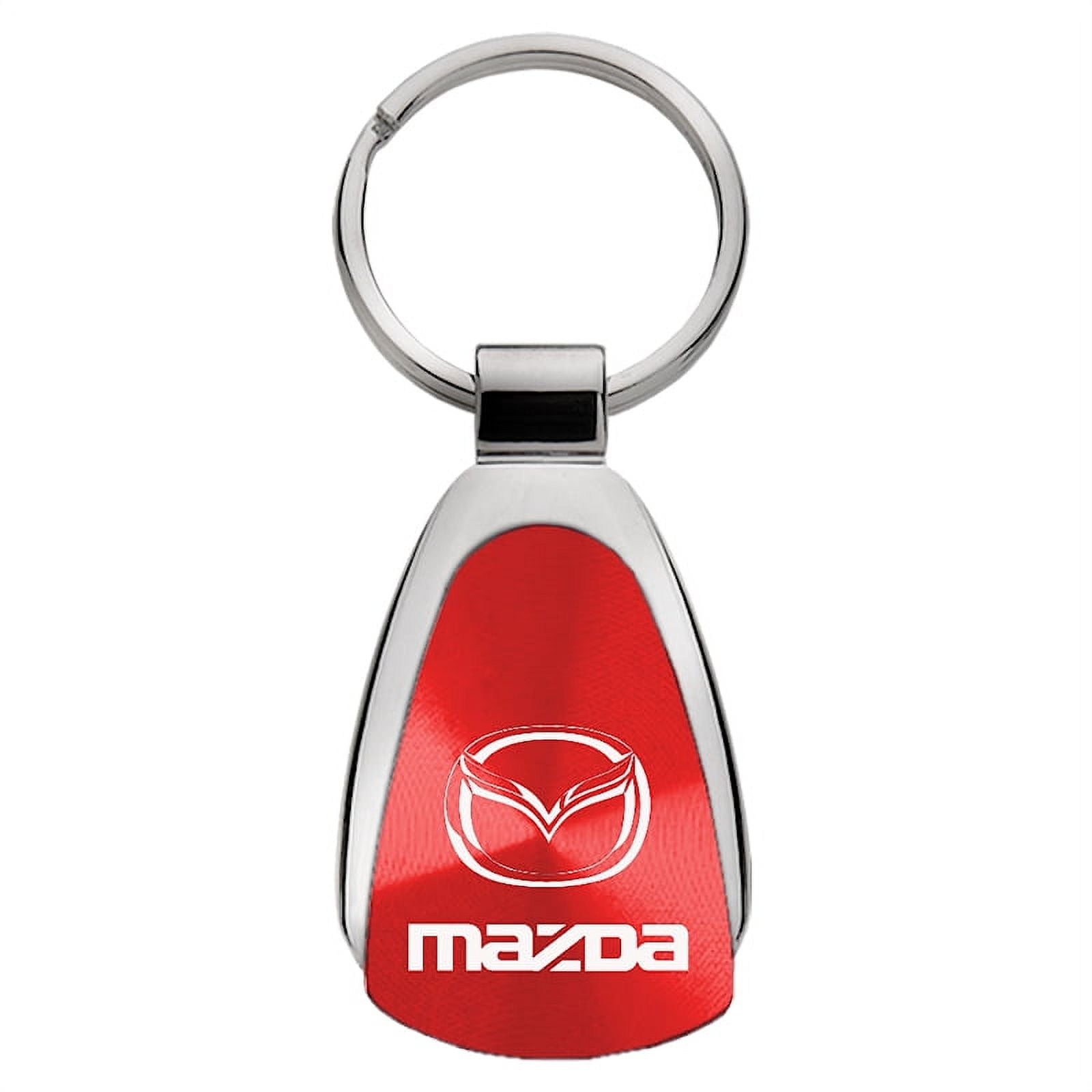 Mazda Teardrop Key Chain (Red) - Walmart.com