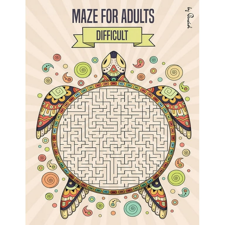 Difficult Mazes Circular