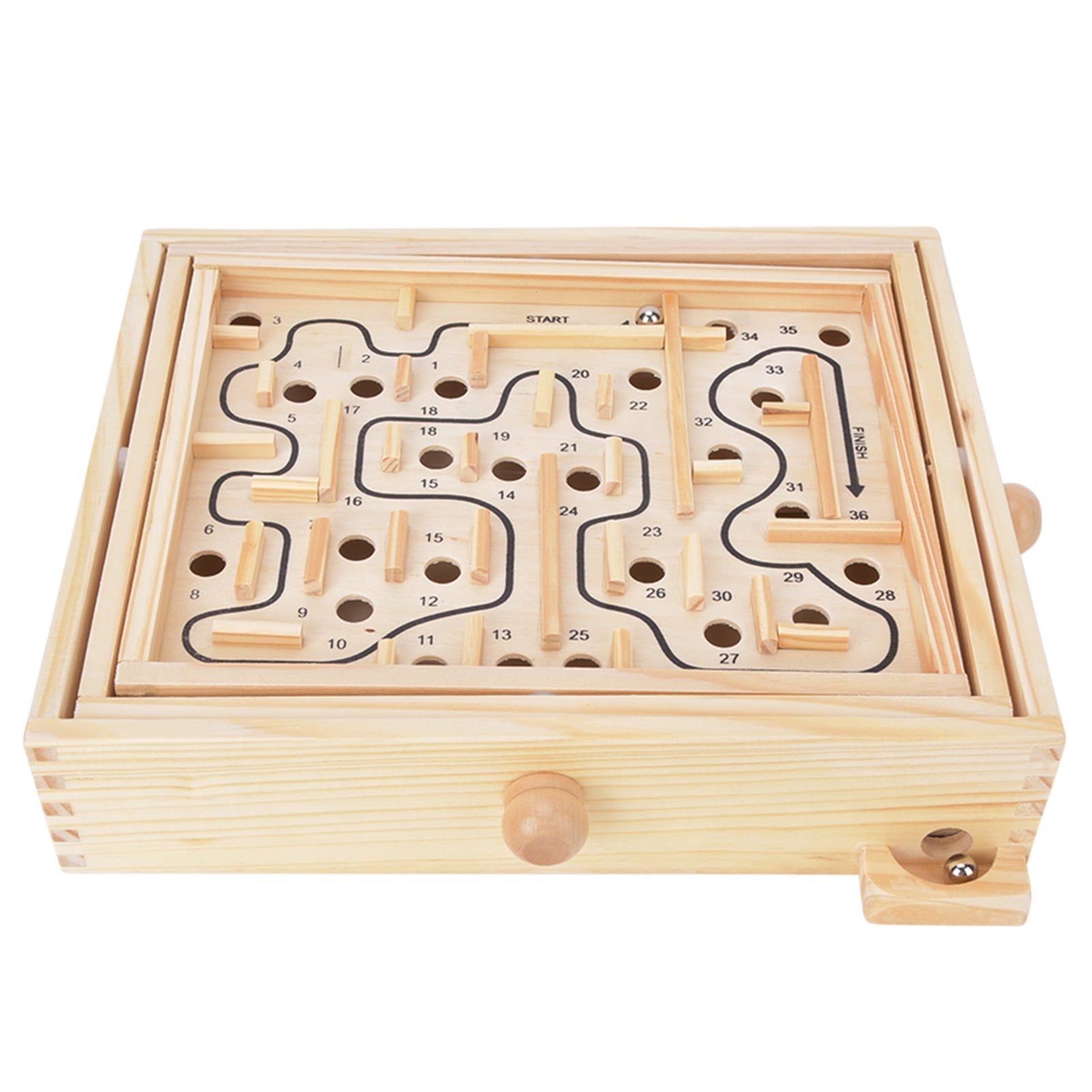 Maze Board, Puzzle Maze Toy,Educational Toy Fidget toy, Balance ...