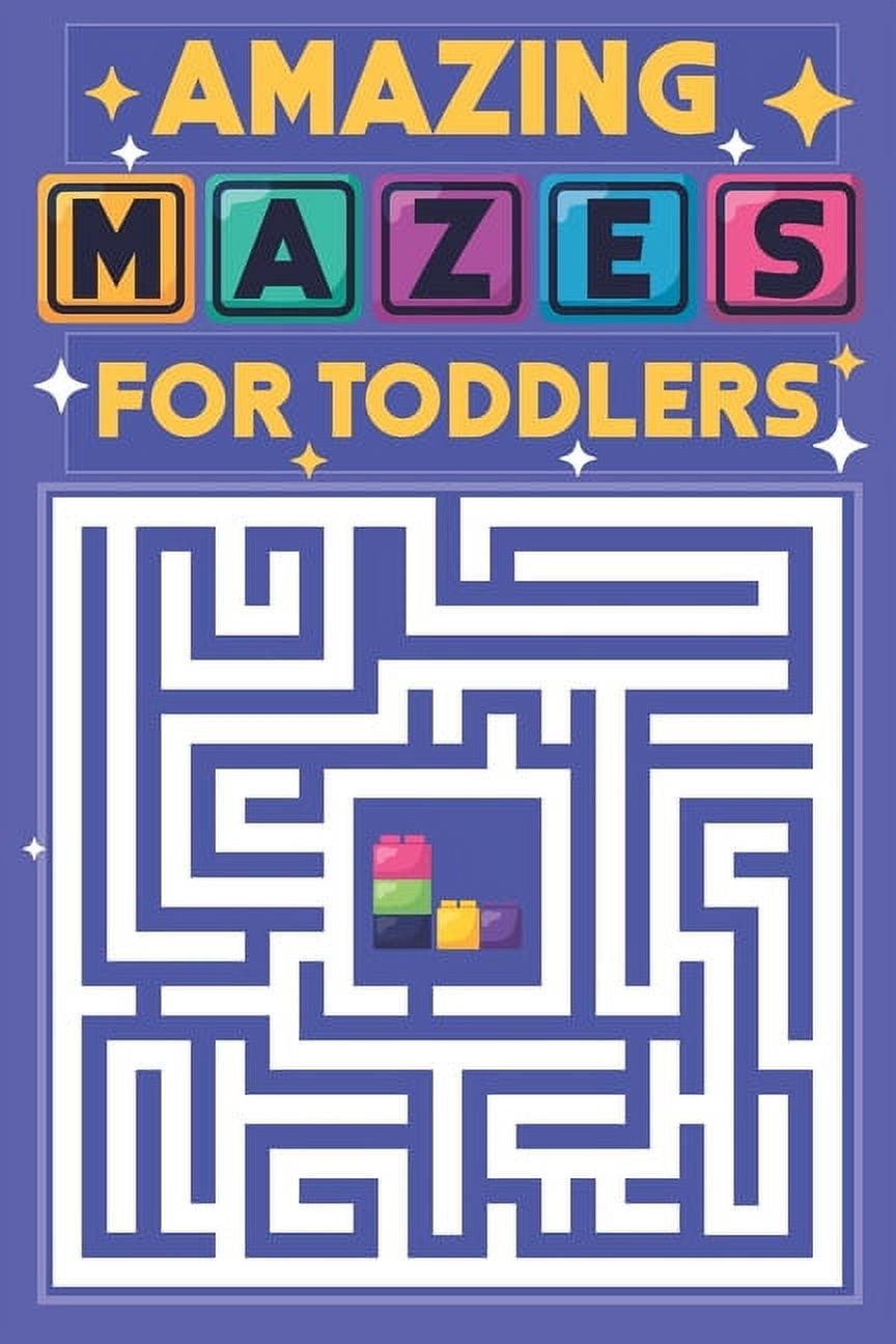 Maze Books: Amazing Mazes for Toddlers: 100 easy mazes with cute animal ...