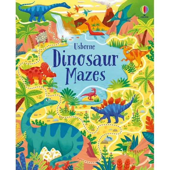 Maze Books: Dinosaur Mazes (Paperback) - Walmart.com