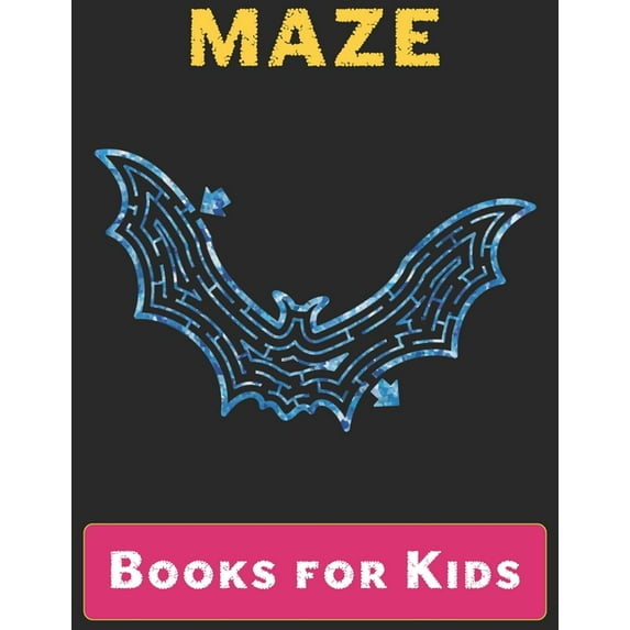 Maze Books for Kids: A Maze Activity Book for Kids (Maze Books for Kids) (Paperback) - Walmart.com
