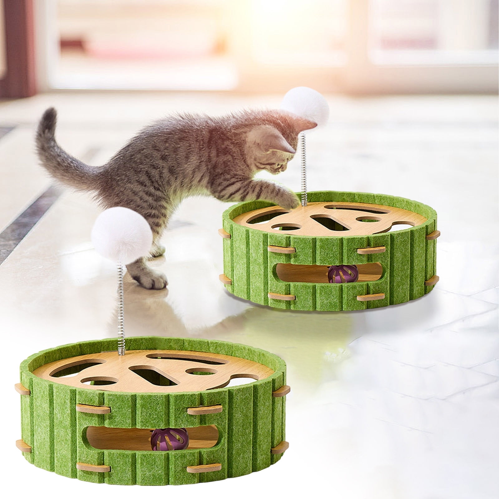 Maze Box Cat Intelligence Maze Box Interactive Puzzle Toy for Cats with ...