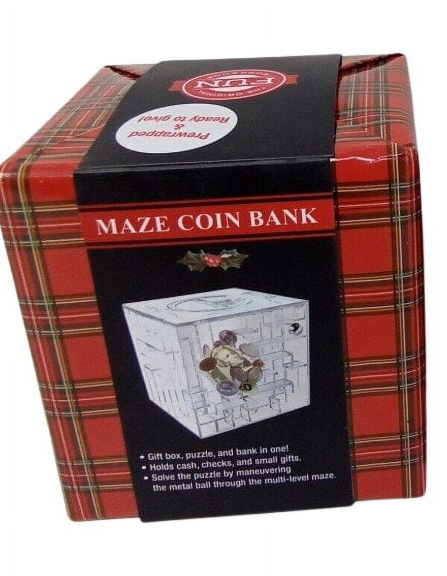 Maze Coin Bank Ready to Give Prewrapped Gift - Walmart.com