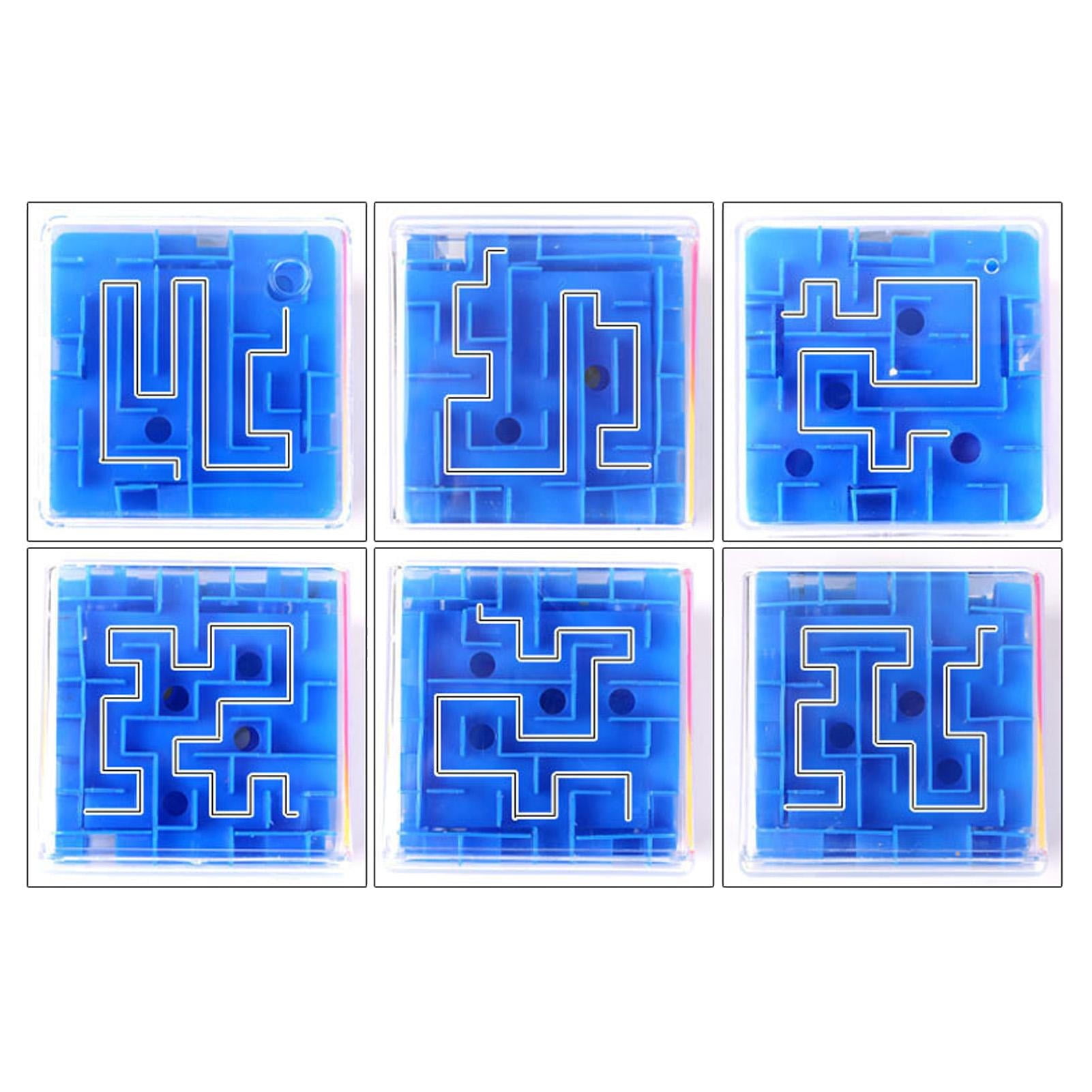 114Maze Cube | 3D Brain Teaser Puzzles For Kids | Rolling Ball Maze ...