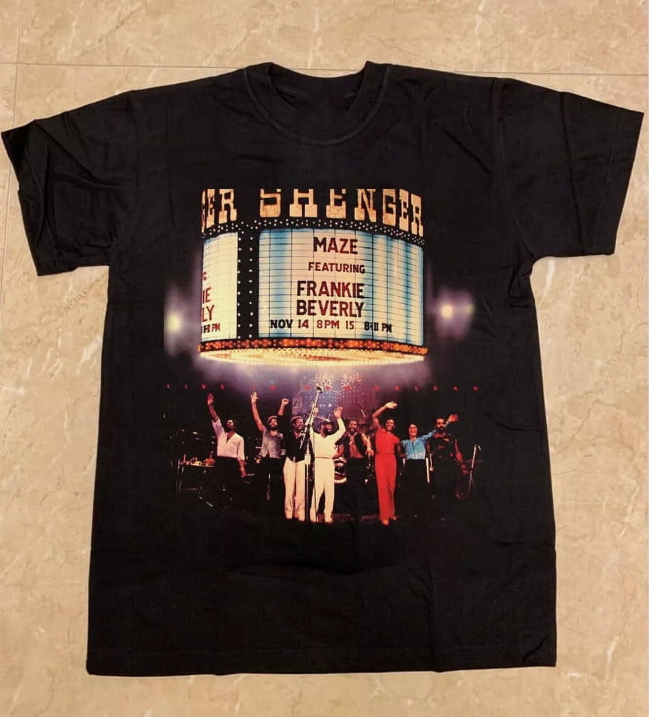 Maze Featuring Frankie Beverly Tour Collection Short Sleeve T-shirt ...