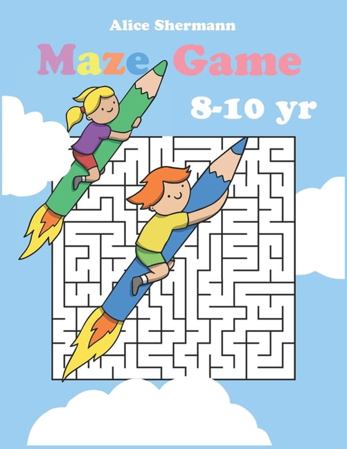 Maze Game: Intermediate Maze Puzzle for Kids Age 8-10 yrs - Walmart.com
