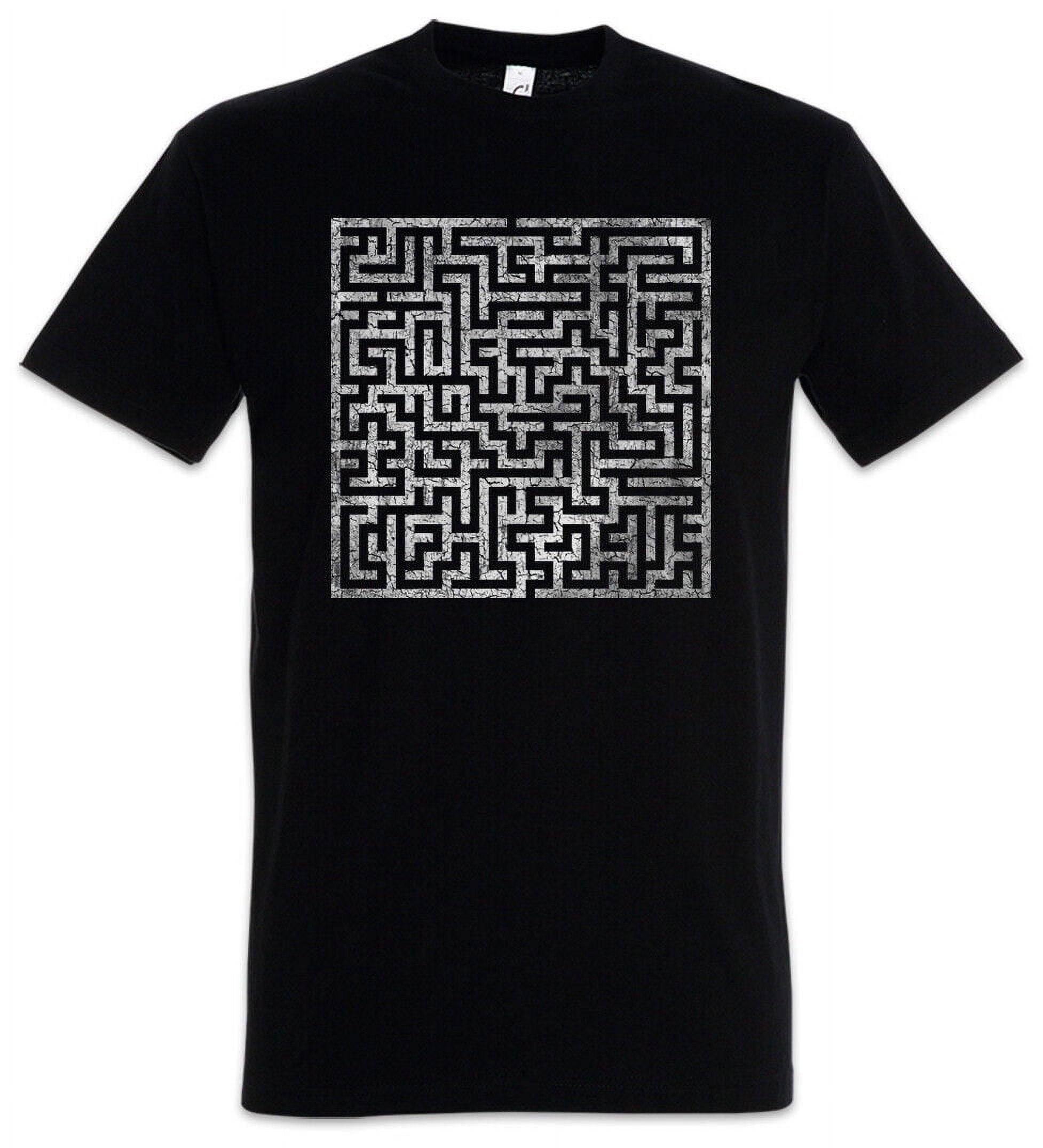 Maze IV T-Shirt Labyrinth Mystic Hypnosis Hypnotize Spiral Symbol Sign ...