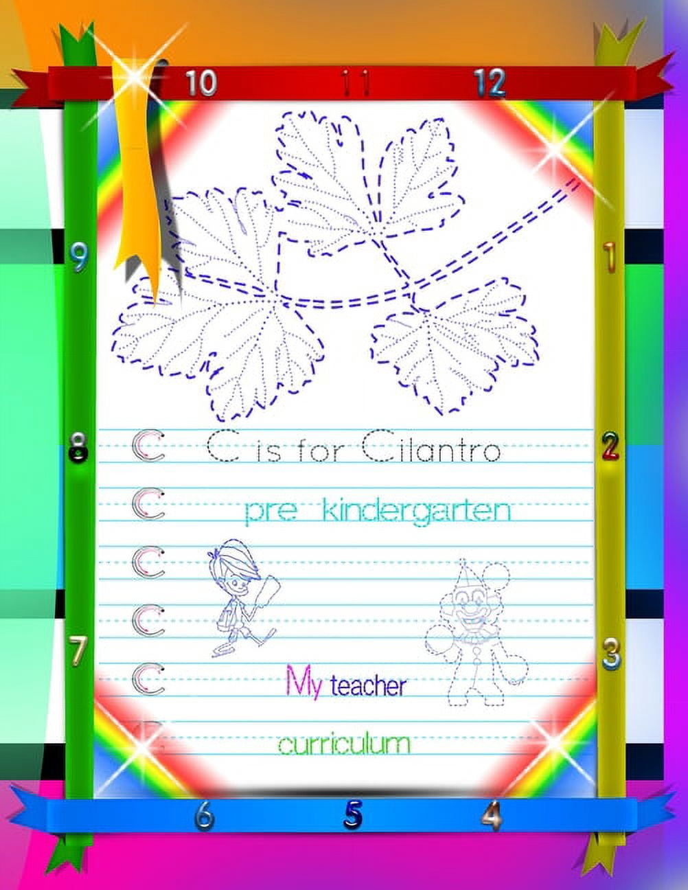 Maze Puzzle Bonus for Pre Kindergarten Kids ABC and Maze: Paper for ...