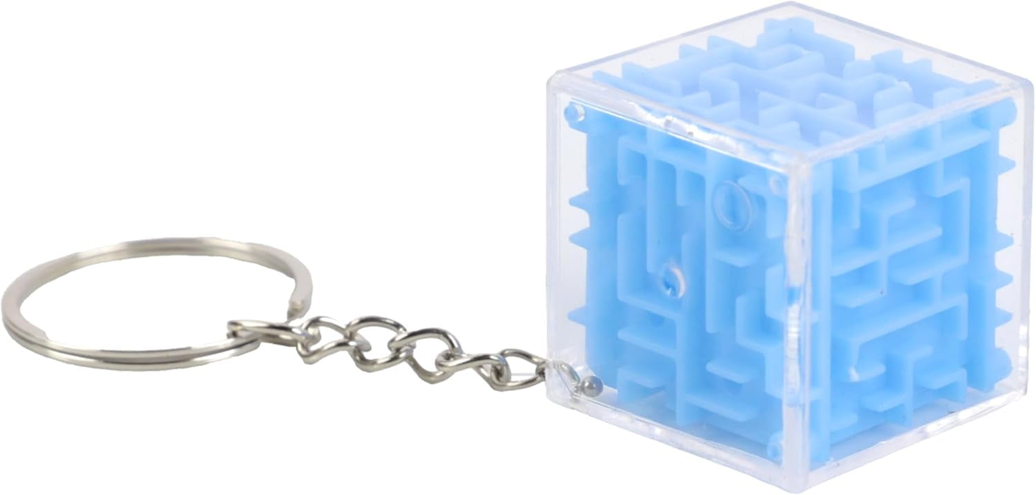 Maze Puzzle Box - Keychain for Kids and Teens (Blue) - Walmart.com