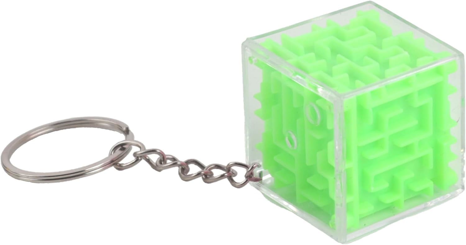 Maze Puzzle Box - Keychain for Kids and Teens (Green) - Walmart.com