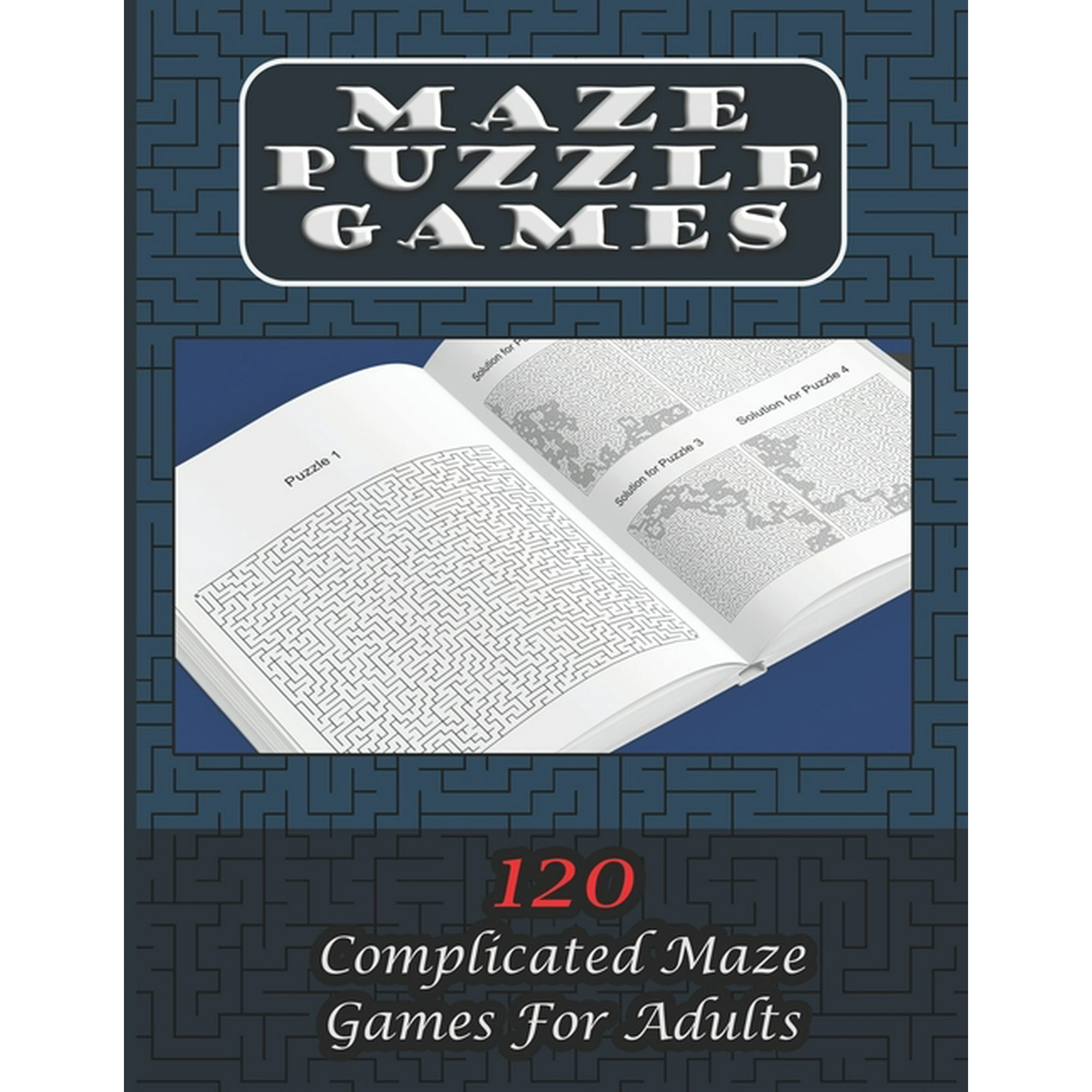 Difficult Maze With Solution