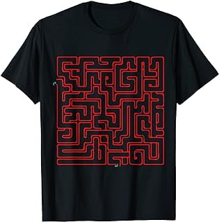 Maze Puzzle Labyrinth T-Shirt - Walmart.com