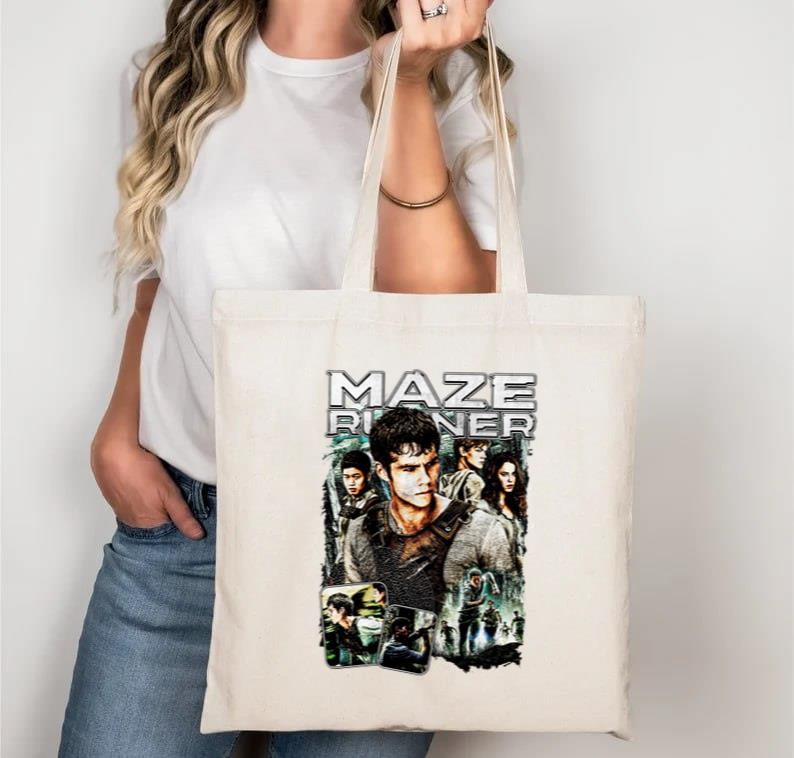 Maze Runner Classic Movie Fan Merchandise Clothing Dystopian YA Tote ...