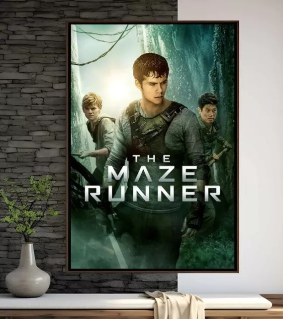 The Maze Runner Movie Poster, High Quality Print, Movie Art, Wall Decor ...