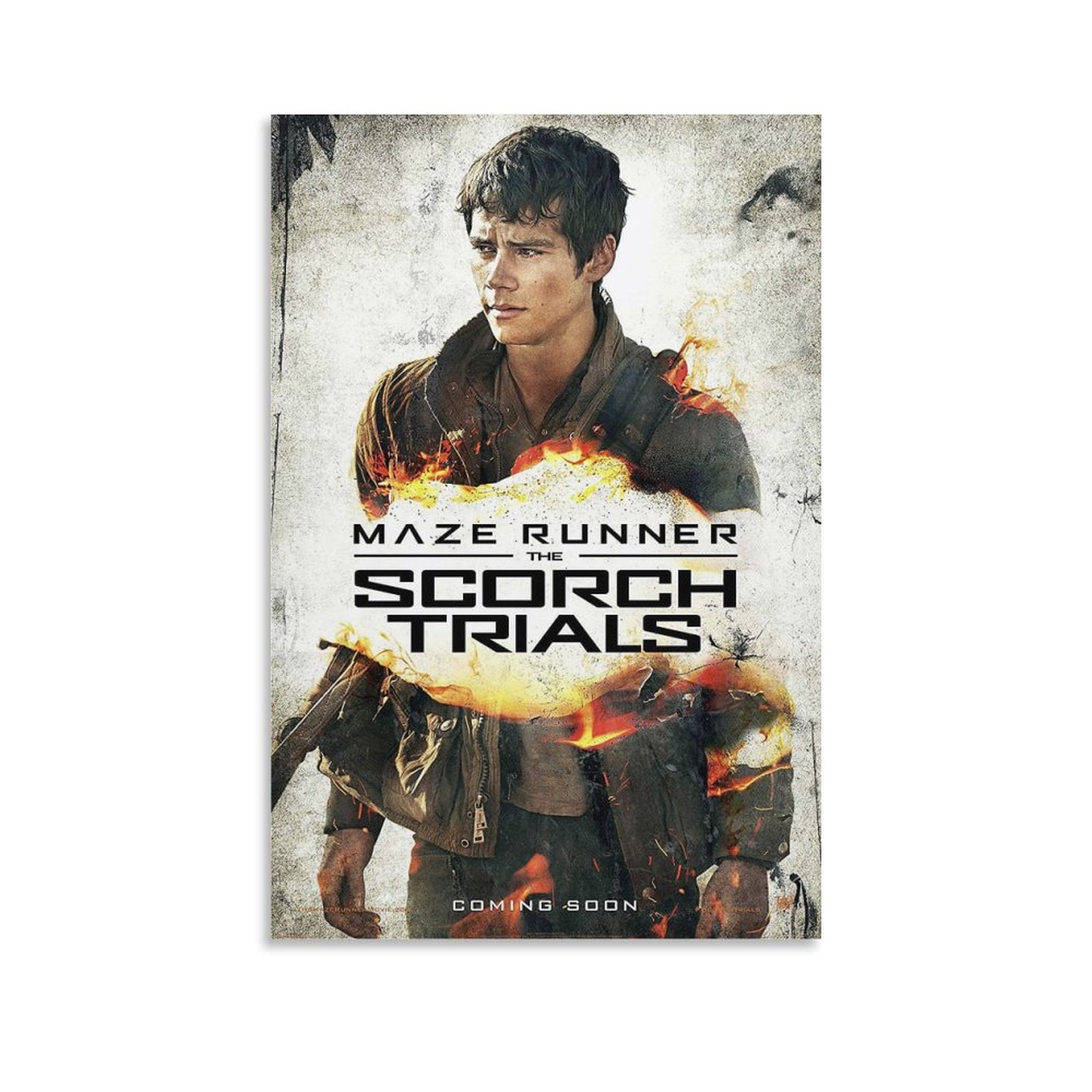 Maze Runner Scorch Trials - Movie Poster Painting On Canvas Wall Art ...