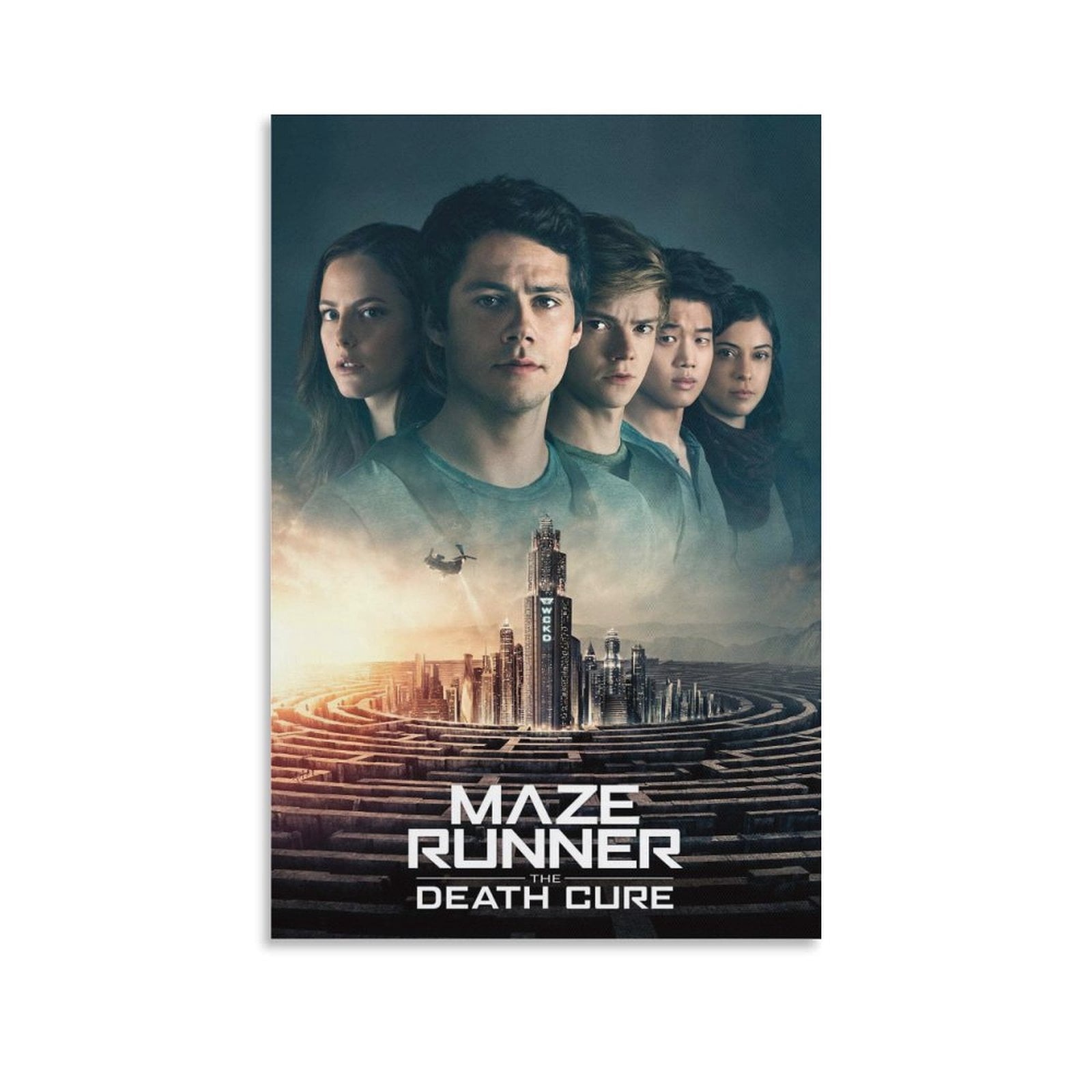 Maze Runner The Death Cure Movie Poster Poster Cool Artworks Painting ...