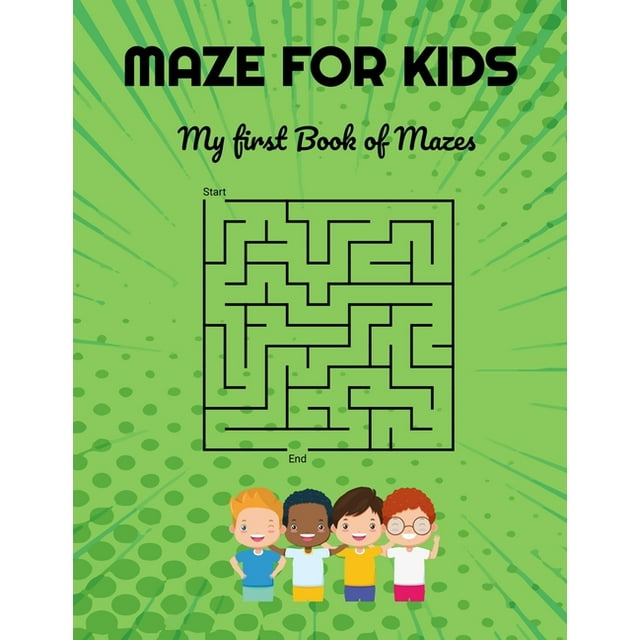 Maze for Kids : My First Book of Mazes for 3 Years Old and Up ...