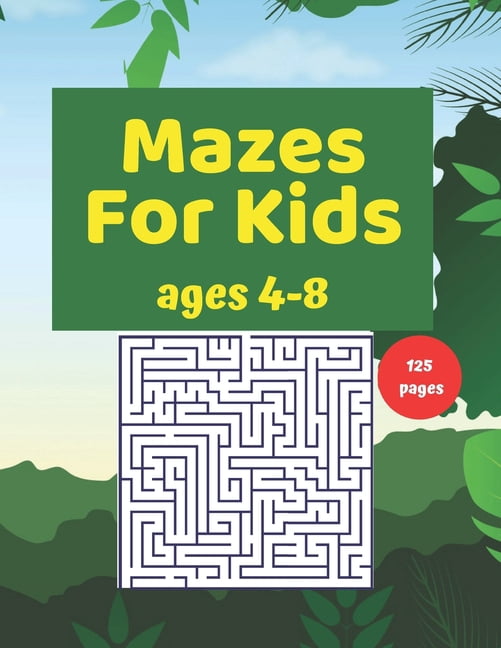 Mazes For Kids: activity book for kids, that encourage children to ...