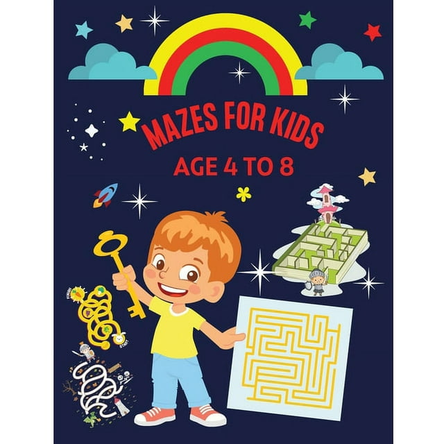 Mazes for Kids Age 4-8: Brain quest mazes for preschoolers Visual ...