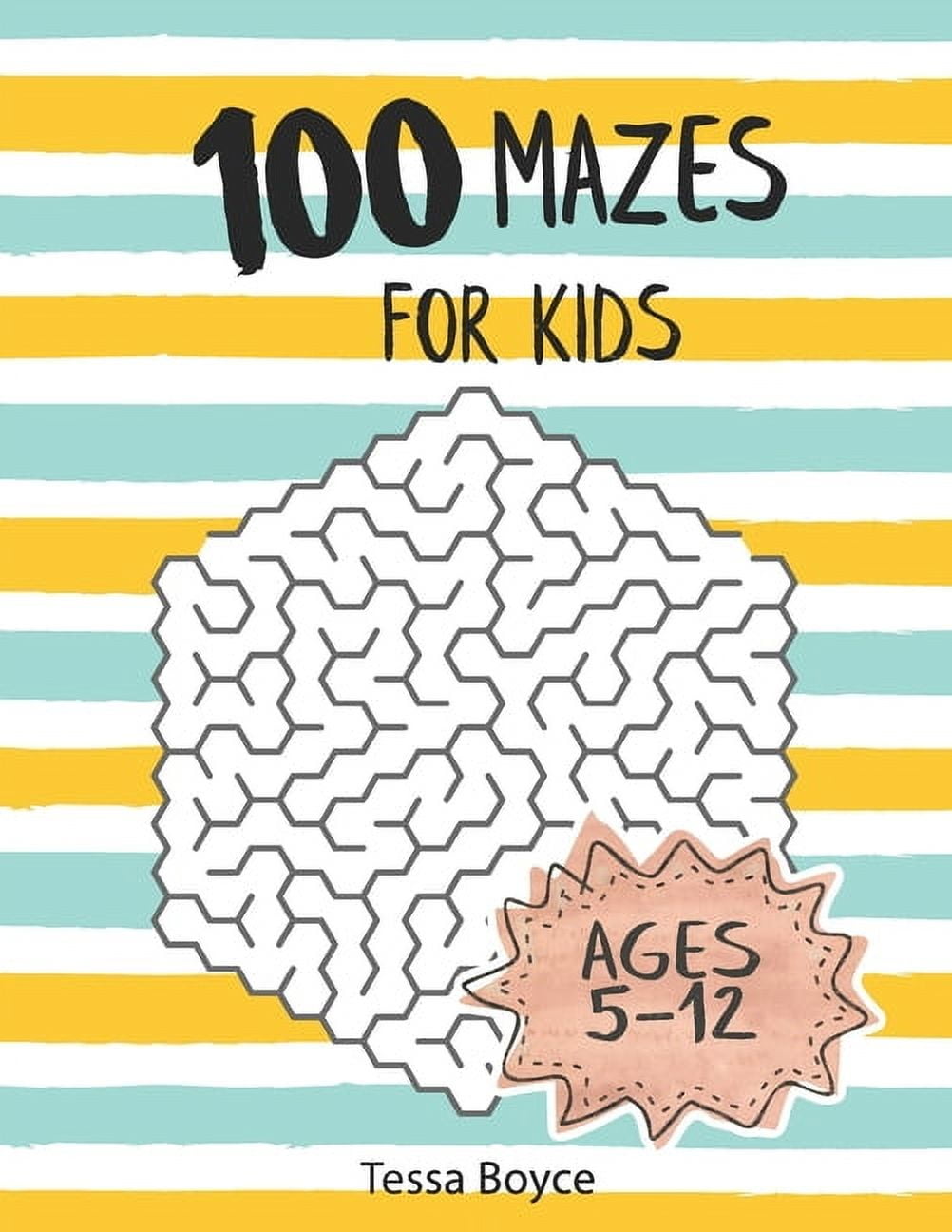 Mazes for Kids: 100 Mazes for kids age 5-12 (Paperback) - Walmart.com