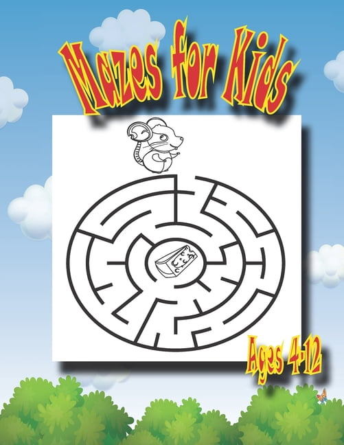 Mazes for Kids Ages 4-12 : Easy Beautiful Funny Maze Puzzles for Kids ...