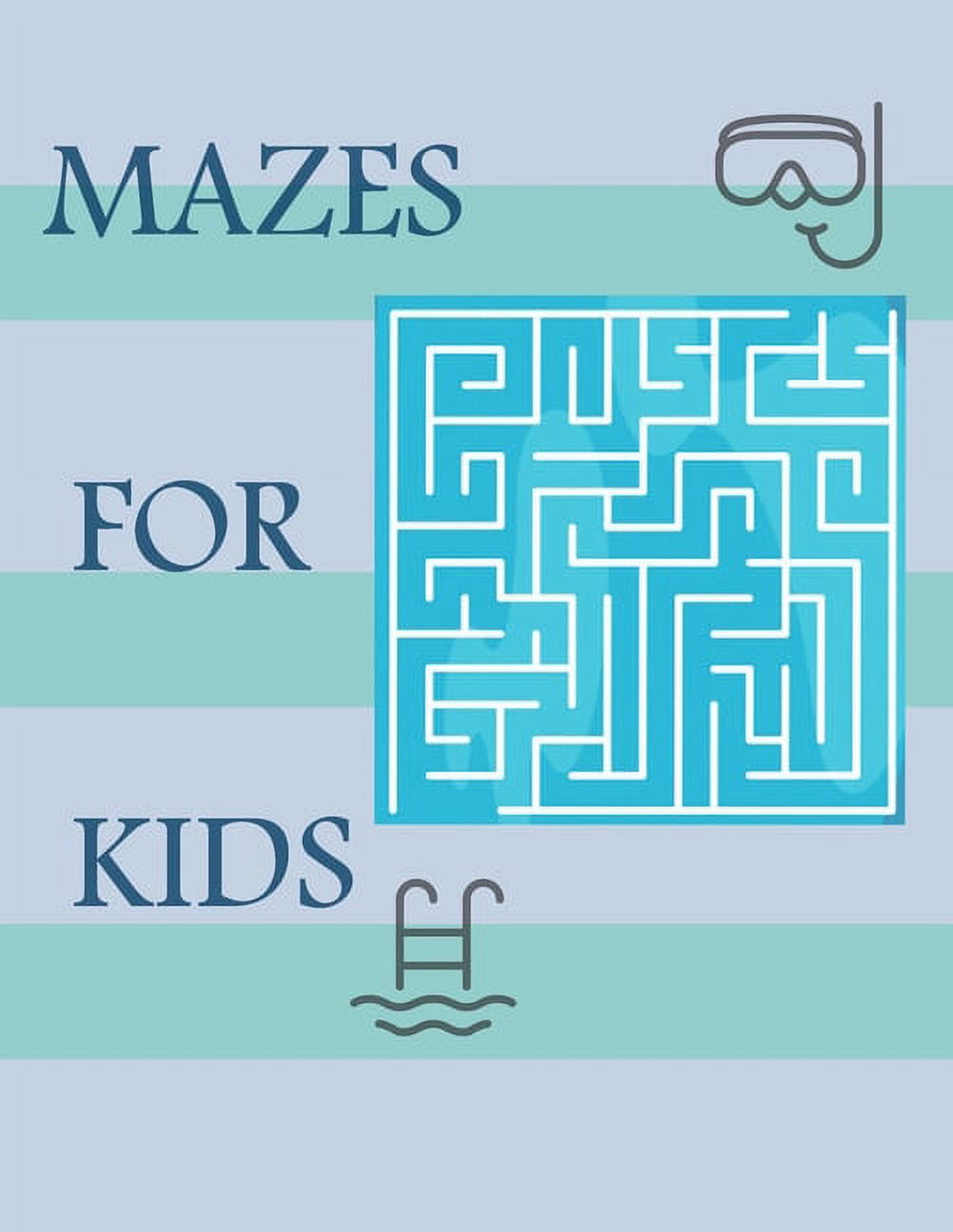 Mazes for Kids: Awesome Mazes for kids to learn and challenge- size 8.5 ...
