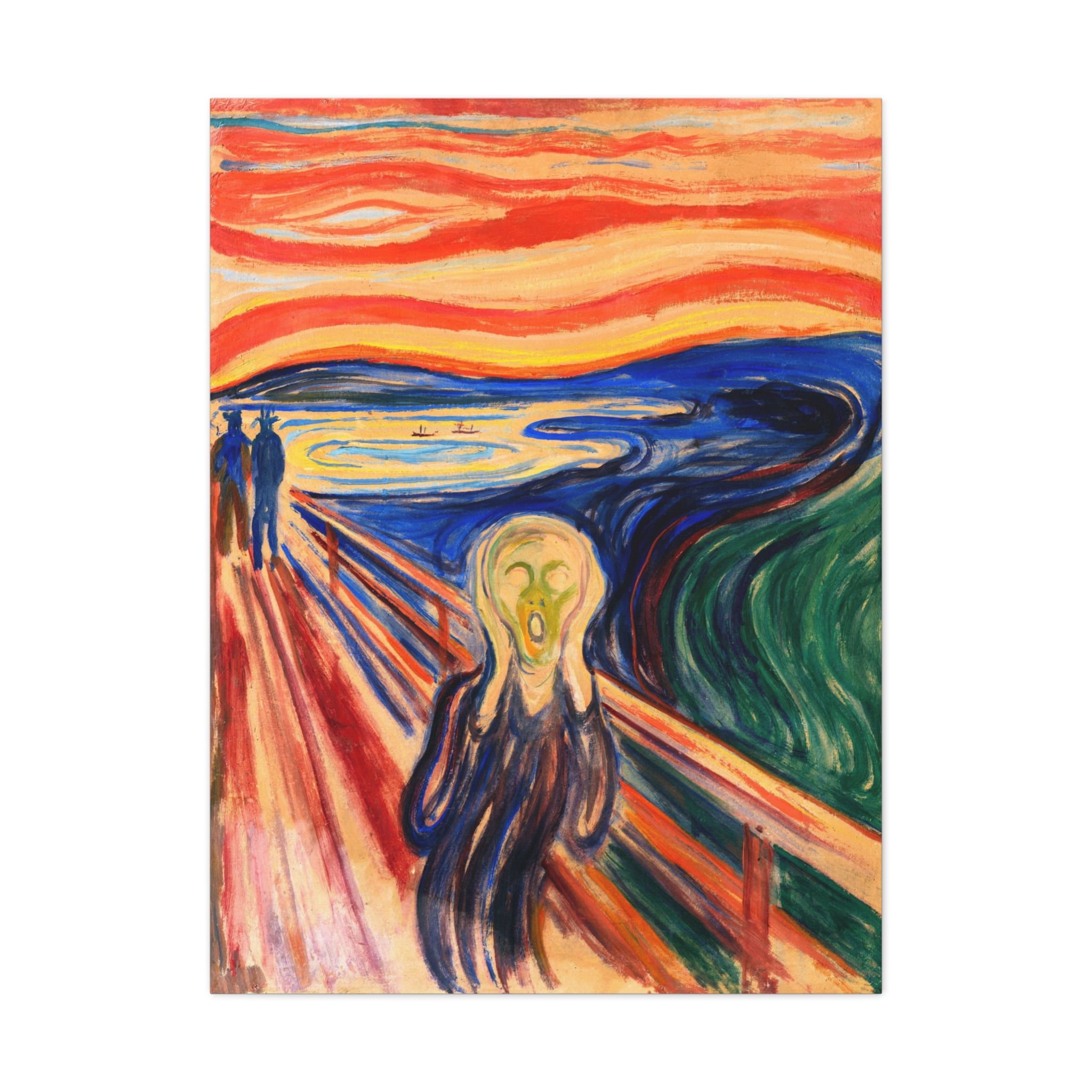 Mazevoo | Edvard Munch's : The Scream | Reproduction Canvas Print ...