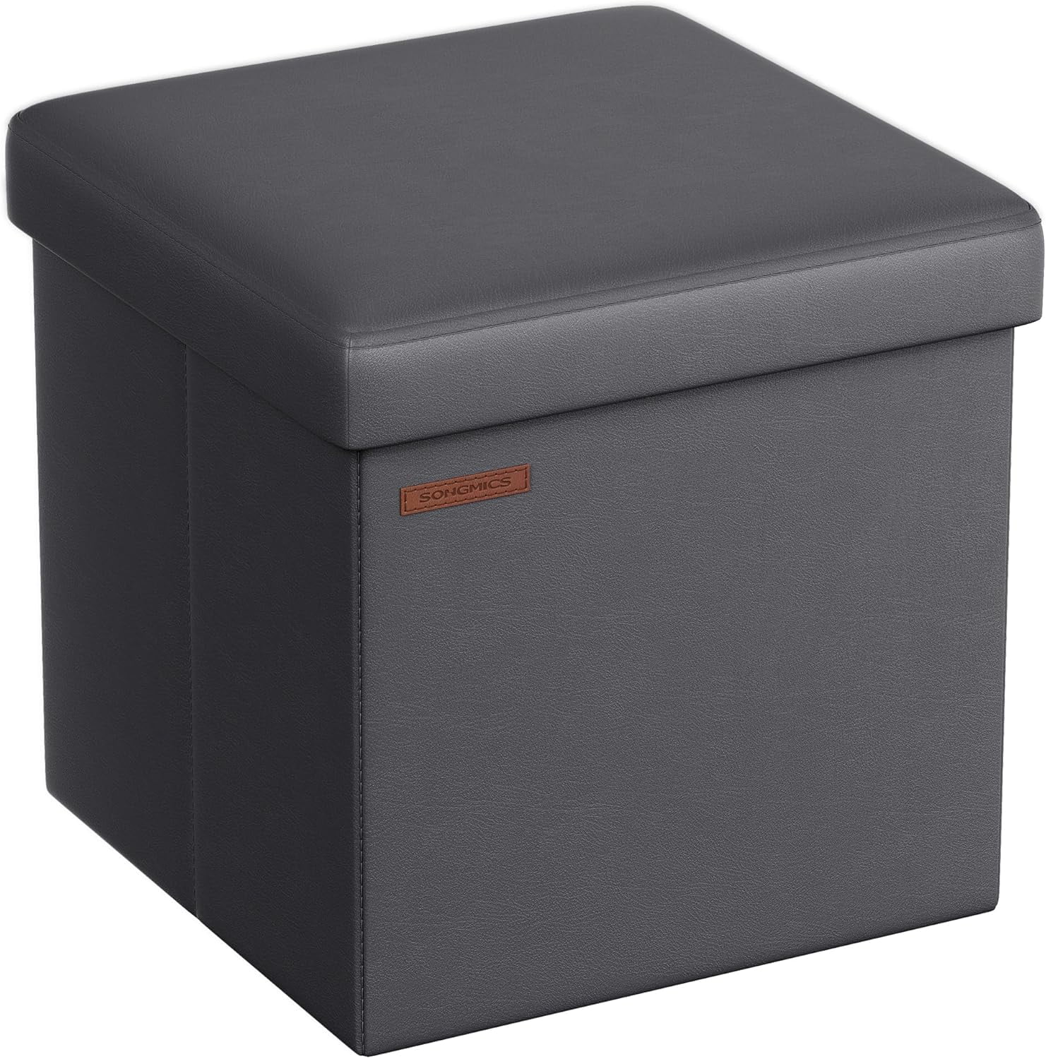 Mazie Collection - 15 Inches Ottoman with Storage, Footstool, Storage ...