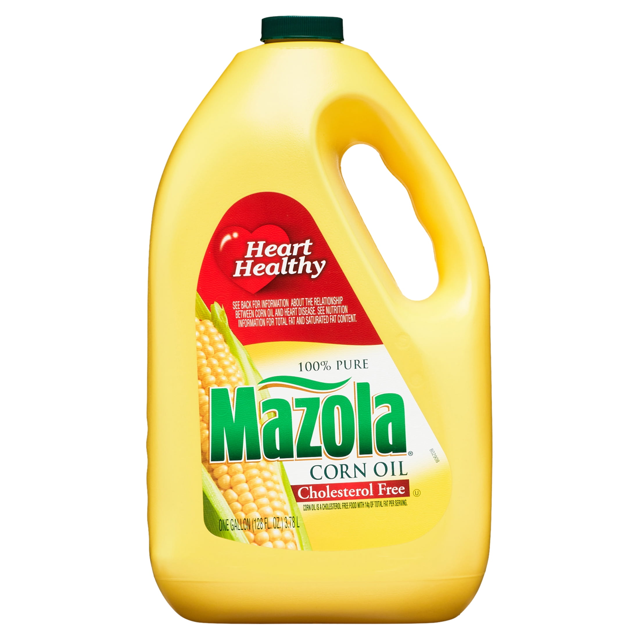 Mazola Heart Healthy Corn Oil, Cholesterol Free, Large Bottle, Ideal ...