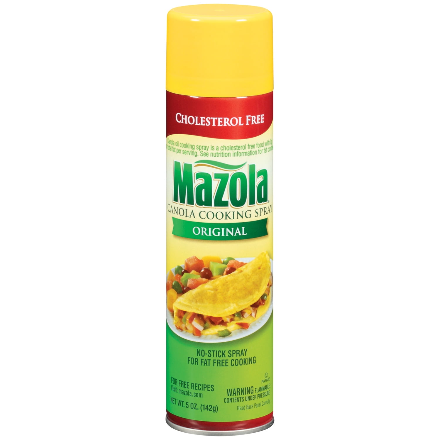 Mazola Original Low Calorie Canola Cooking Spray, No-Stick, 5 Oz ...