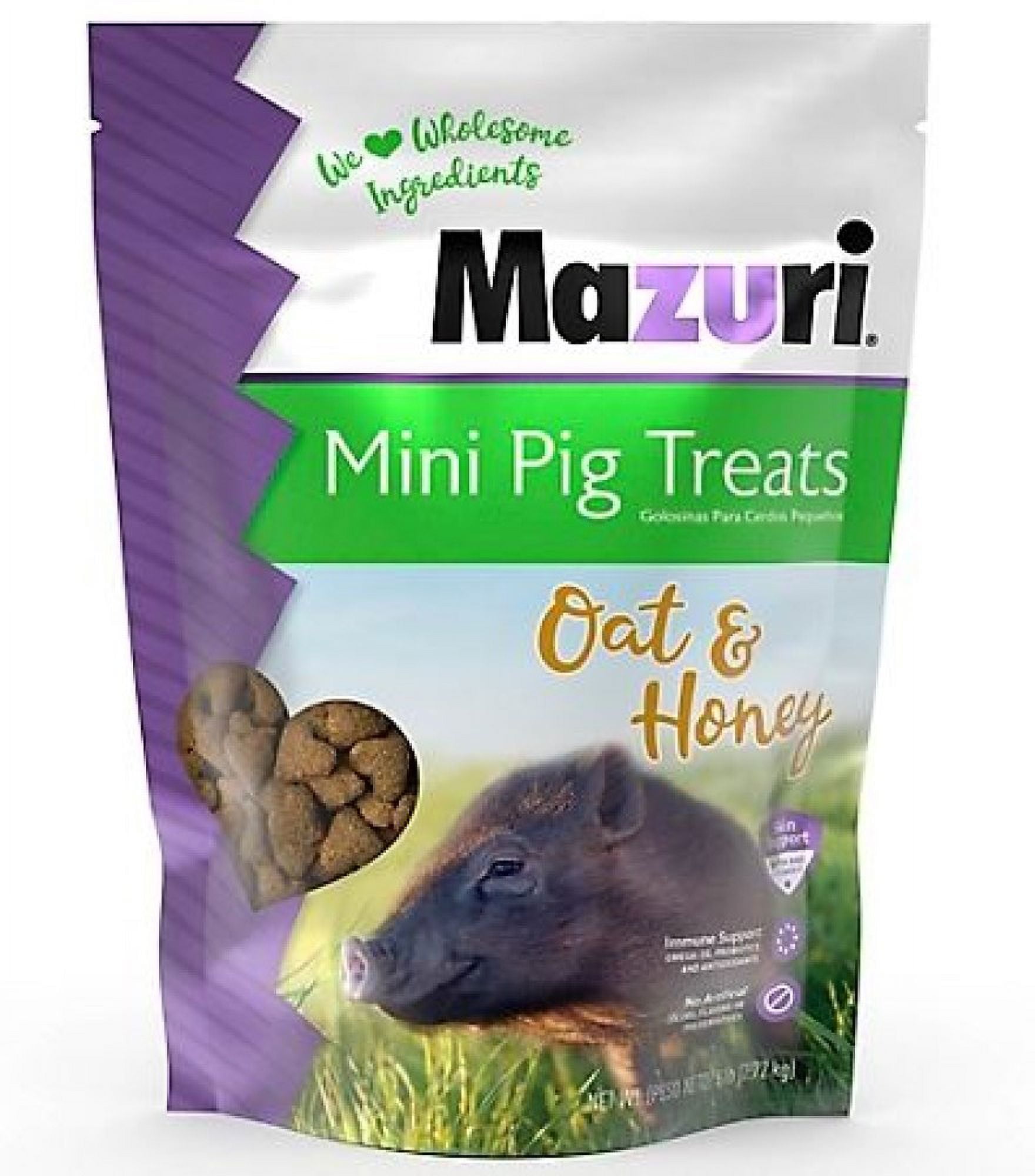Mazuri Mini Pig Treats Oat & Honey, 6 lb. 6 Pound (Pack of 1) - Walmart.com