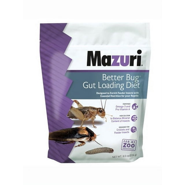 Mazuri Better Bug Gut Loading Diet, 8 oz. - Walmart.com